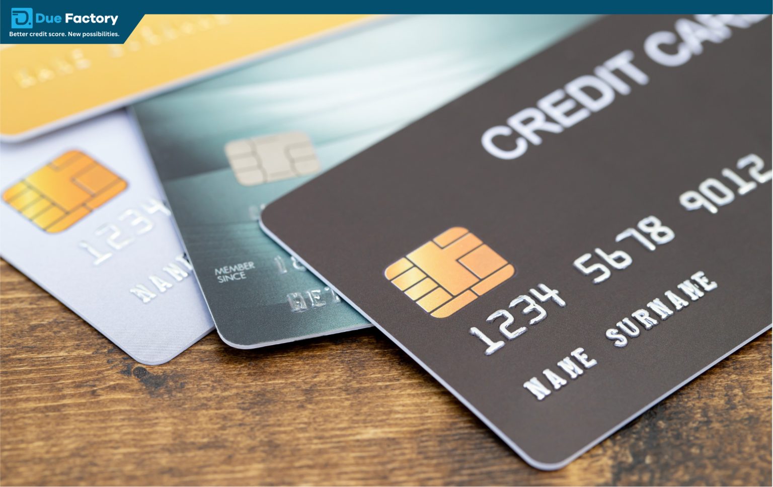 Understanding the Different Types of Credit Cards - Due Factory